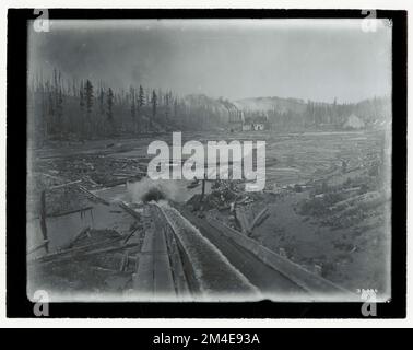 Log Transportation: Sled Hauling. Photographs Relating to National ...