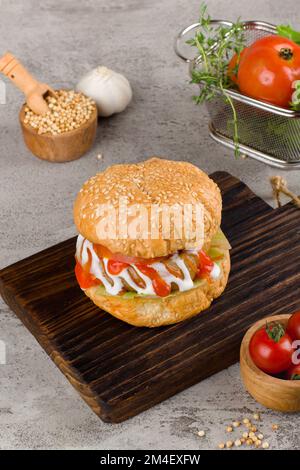 Cheese and pickle on rustic bread Stock Photo - Alamy