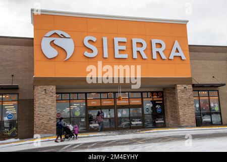 Roseville, Minnesota. Sierra department store. A retailer of off-price ...