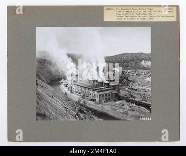 Pulp and Paper Mills - Virginia. Photographs Relating to National ...