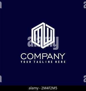Geometrical Hexagon Line Q Letter Logo Apartment Real Estate, Property ...