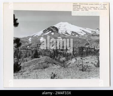 Volcanoes - Before Mount St. Helens Eruption - Washington. Photographs ...