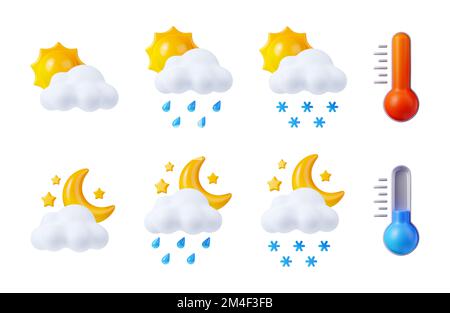Sun and thermometers icon Stock Photo - Alamy