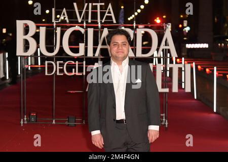 Giuseppe Brunetti attends the red carpet of new Netflix series "La vita ...