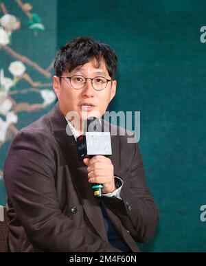 Ahn Gil-Ho, Dec 20, 2022 : Film director Ahn Gil-Ho attends a press ...