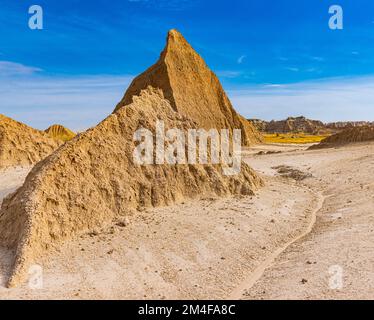 Eroded Peaks on The Castle Trail, Badlands National Park, South Dakota ...
