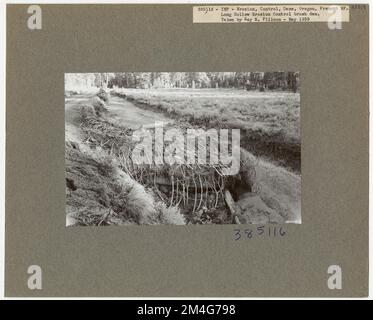 Erosion Control: Gully Plug - Oregon. Photographs Relating to National ...