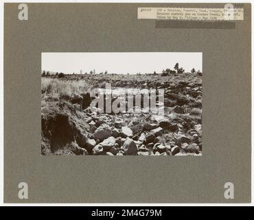 Erosion Control: Gully Plug - Oregon. Photographs Relating to National ...