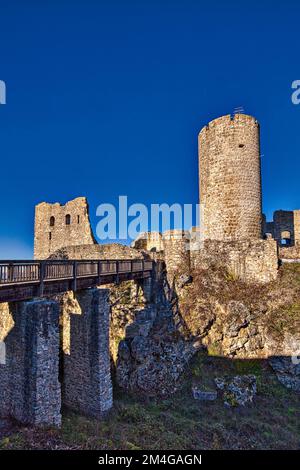 Wolfstein castle ruin, Germany, Bavaria, Oberpfalz Stock Photo - Alamy