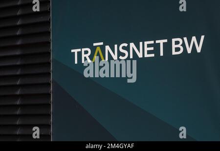 21 December 2022, Baden-Wuerttemberg, Stuttgart: The logo of the ...