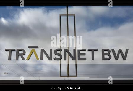 21 December 2022, Baden-Wuerttemberg, Stuttgart: The logo of the ...