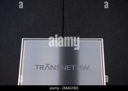 21 December 2022, Baden-Wuerttemberg, Stuttgart: The logo of the ...