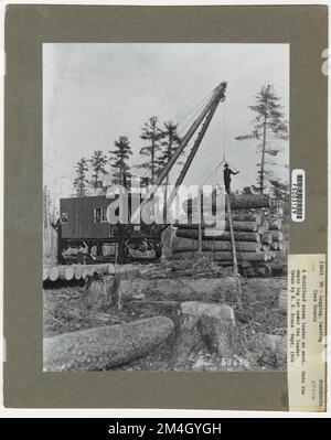 Logging: Loading Logs - Minnesota. Photographs Relating to National ...