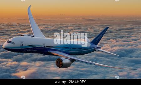 The Boeing 787 Dreamliner is one of the most modern passenger aircraft ...