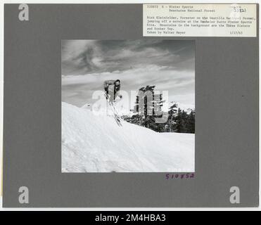 Winter Sports - Oregon. Photographs Relating to National Forests ...