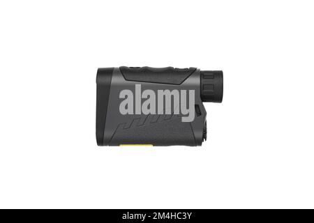 Modern electronic optical rangefinder. Portable device for measuring ...