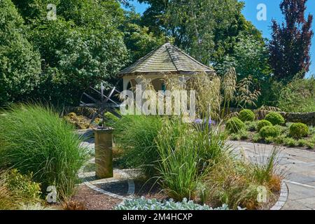 The Garden of Contemplation at Threave Gardens near Castle Douglas ...