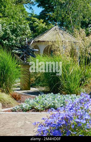 The Garden of Contemplation at Threave Gardens near Castle Douglas ...