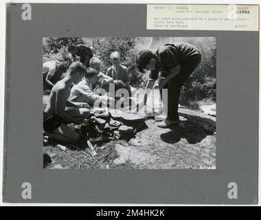 Camping and Picnicking - Vermont. Photographs Relating to National ...