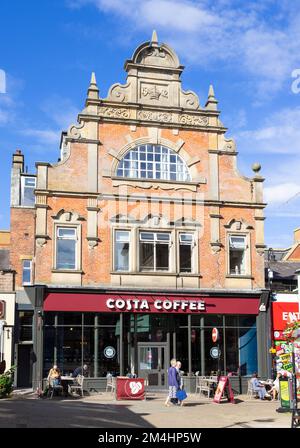 Harrogate Yorkshire Costa Coffee uk shop front facade and Specsavers ...