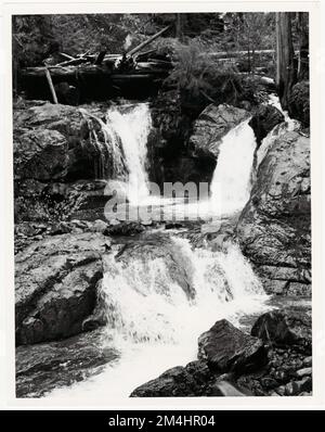 Waterfall Scenes - Alabama. Photographs Relating to National Forests ...