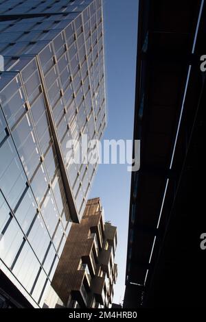 New office block development at Nine Elms, London, England UK Stock ...