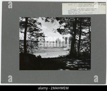 Lake Scenes - Wisconsin. Photographs Relating to National Forests ...