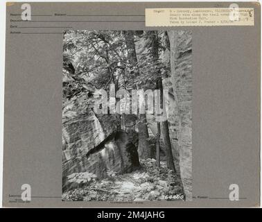 Geological Formations - Canyons - Illinois. Photographs Relating to ...