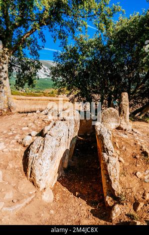 Dolmen of El Sotillo, megalithic complex made up of a corridor and a ...
