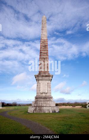 Bodmin Cornwall UK 12 21 2022 Gilbert Beacon Obelisk Stock Photo - Alamy