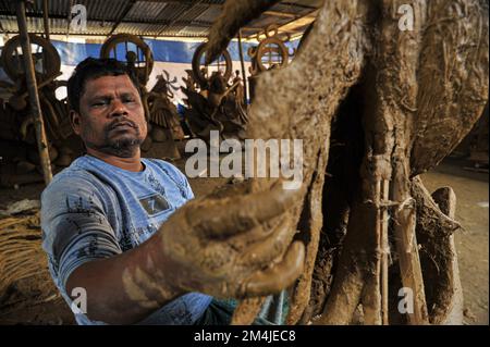 Non Exclusive: Sylhet, Bangladesh: Saraswati Puja, one of the religious ...