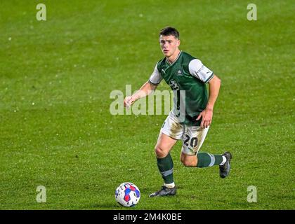 Plymouth Argyle midfielder Adam Randell (20) during the Plymouth Argyle ...