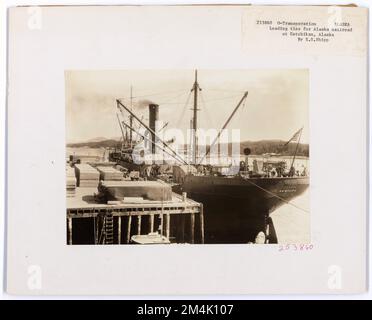 Logging: Transportation: Railroads - Alaska. Photographs Relating to ...