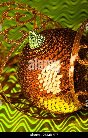 Christmas theme decorations example Stock Photo - Alamy