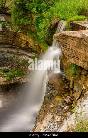 High Falls, Manitowaning, Manitoulin Island, Ontario, Canada Stock ...