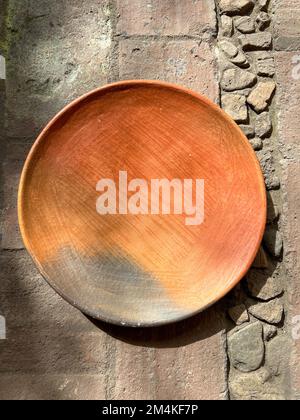 Traditional clay earthenware comal for cooking in Oaxaca, Mexico Stock ...