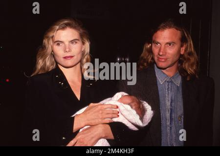 Mariel Hemingway and daughter Langley Crisma at the Miles Daivs & John ...