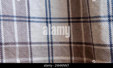 brown fabric texture with gingham as background Stock Photo - Alamy