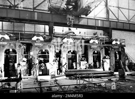 SOLLAC Steel Mill. Photographs of Marshall Plan Programs, Exhibits, and ...
