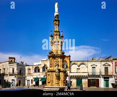 Piazza Salandra (Salandra Square) Nardò, Italy Stock Photo - Alamy