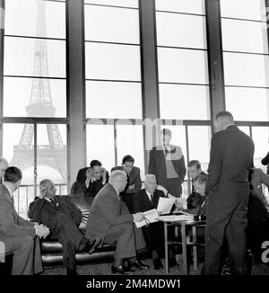 NATO Council Meeting. Photographs of Marshall Plan Programs, Exhibits ...