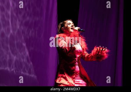 Cassa Jackson performing at the OVO Hydro Glasgow on the 19th December ...