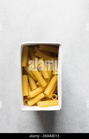Dry Organic Macaroni Shells in a Pile Stock Photo - Alamy