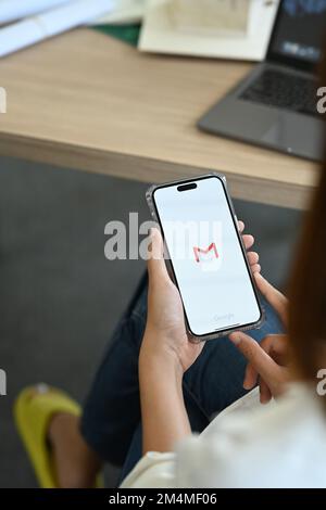 Google gmail login screen Stock Photo - Alamy