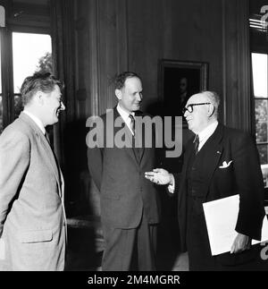 Dunoyer de Segonzac, Ambassador Dillon. Photographs of Marshall Plan ...