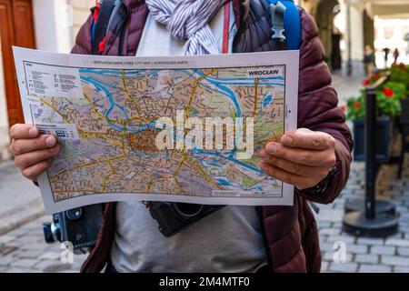 Wroclaw, Poland - September 27, 2019: Market Square, Wroclaw Rynek is ...