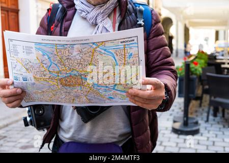 Wroclaw, Poland - September 27, 2019: Market Square, Wroclaw Rynek is ...