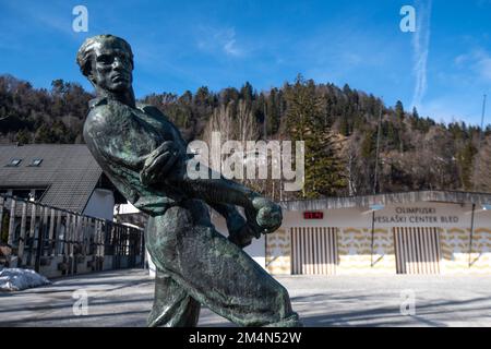 Olympic Rowing Center, Lake Bled, Slovenia Stock Photo - Alamy