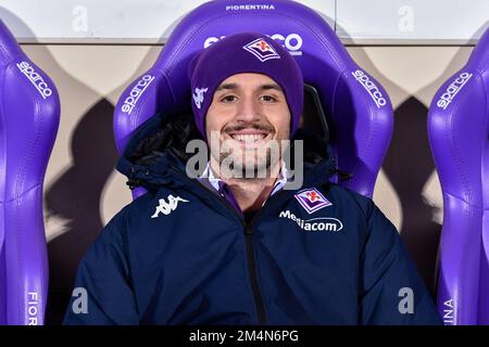 Luca Ranieri of ACF Fiorentina during the Serie A football match ...
