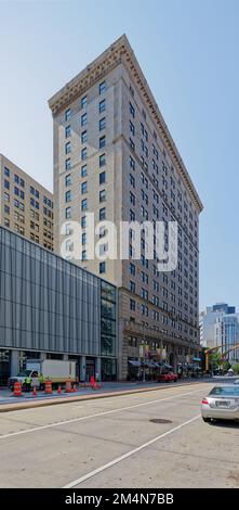 The landmark Hanna Building was built in 1922. The high-rise is still ...
